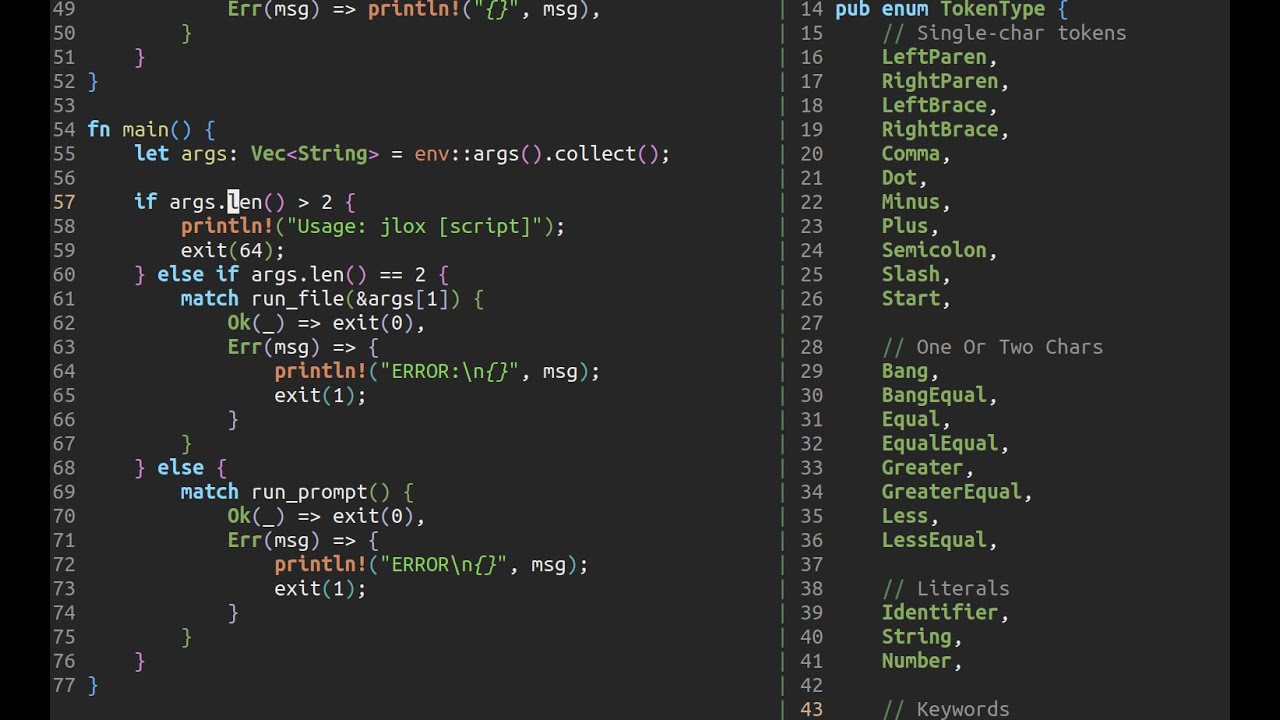 Creating a new Programming language with Rust: Part 4 - YouTube