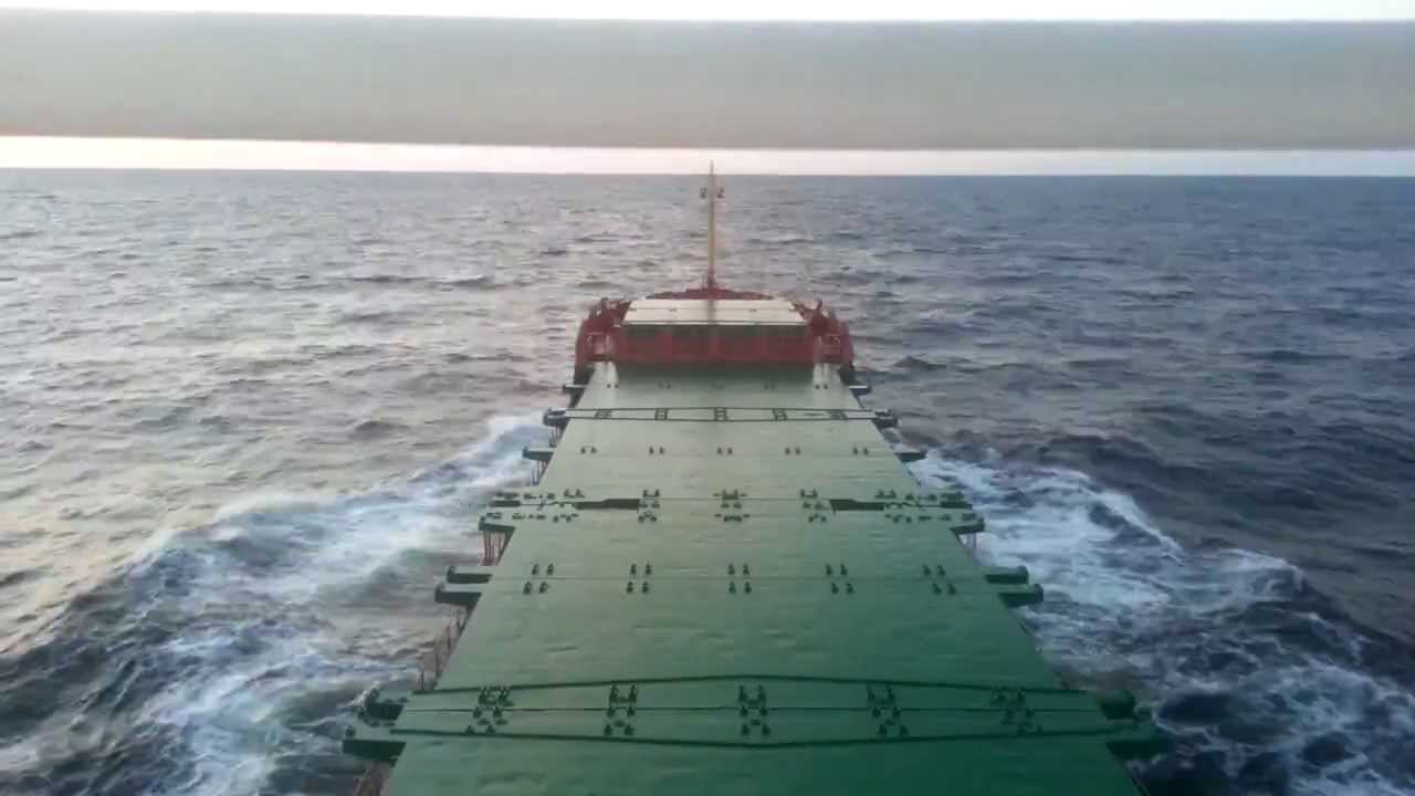 Timelapse Cargo Ship sailing at the Baltic Sea during the sunset HD ...
