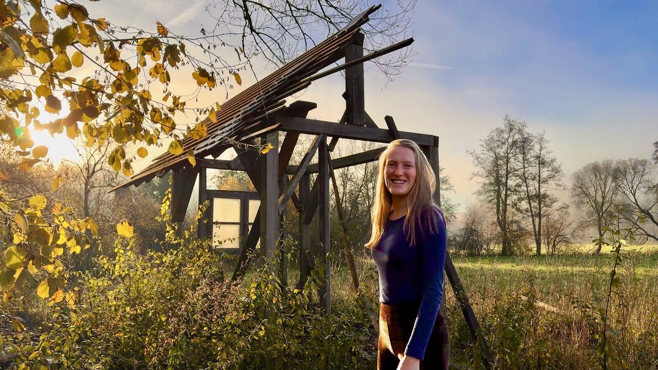 My House Has No ROOF! Building With Old Material - YouTube