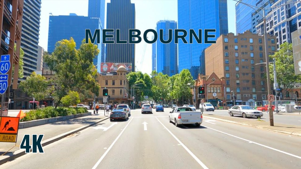 Melbourne is beautiful in springtime | Driving from South Yarra to City ...