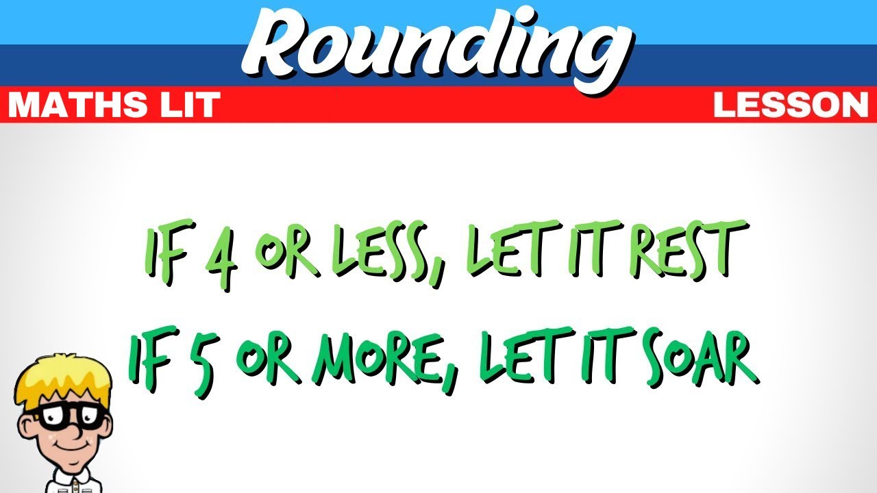 Rounding Maths Lit | No decimals - YouTube