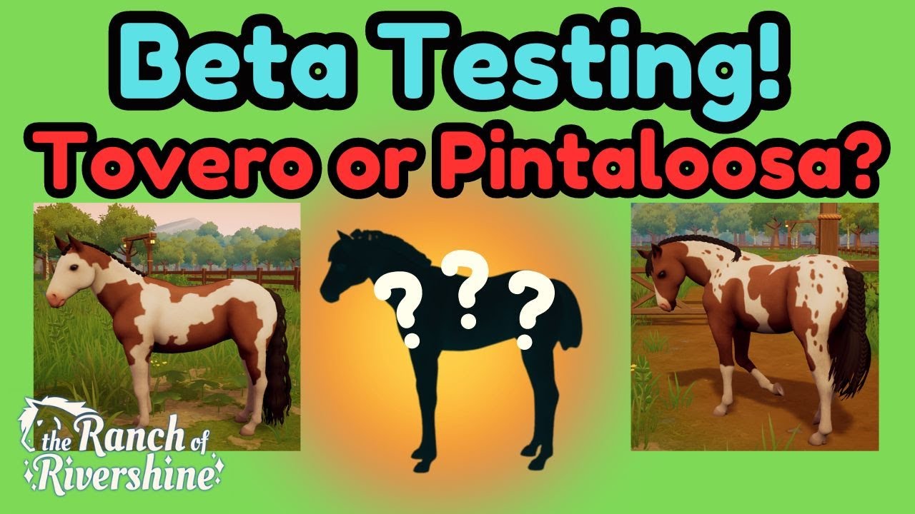 Discover the Rare Tovera & Pintaloosa Coats in Ranch of Rivershine! 🐴 ...
