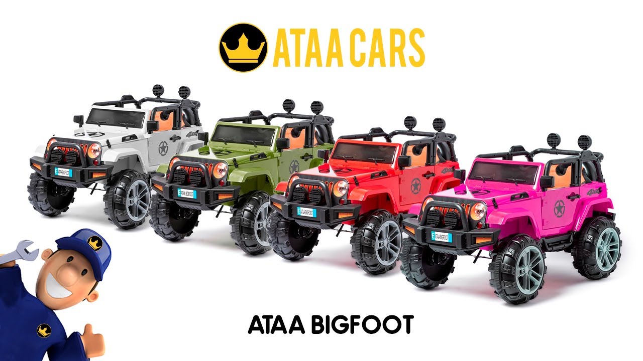 🛠️ ATAA Bigfoot 4x4 12v | ATAA Cars - YouTube