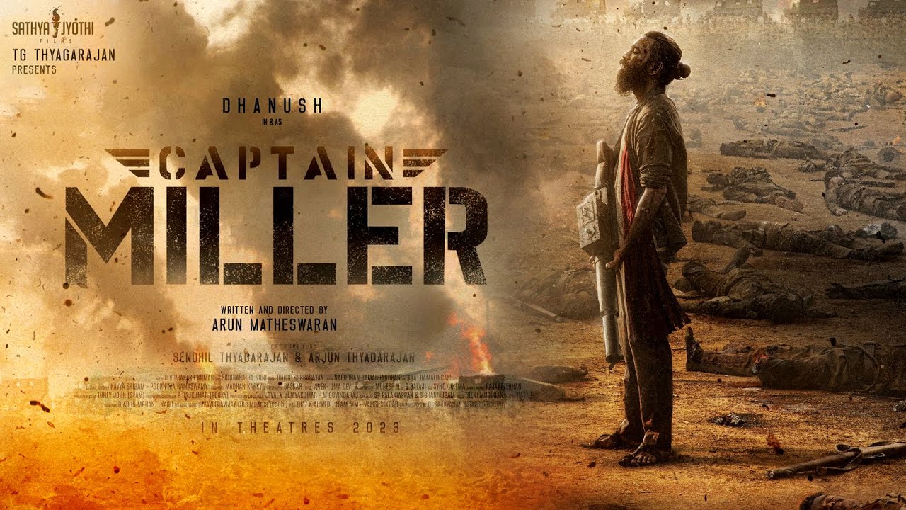 Captain Miller First Look | Dhanush | Arun Matheswaran | GV Prakash ...