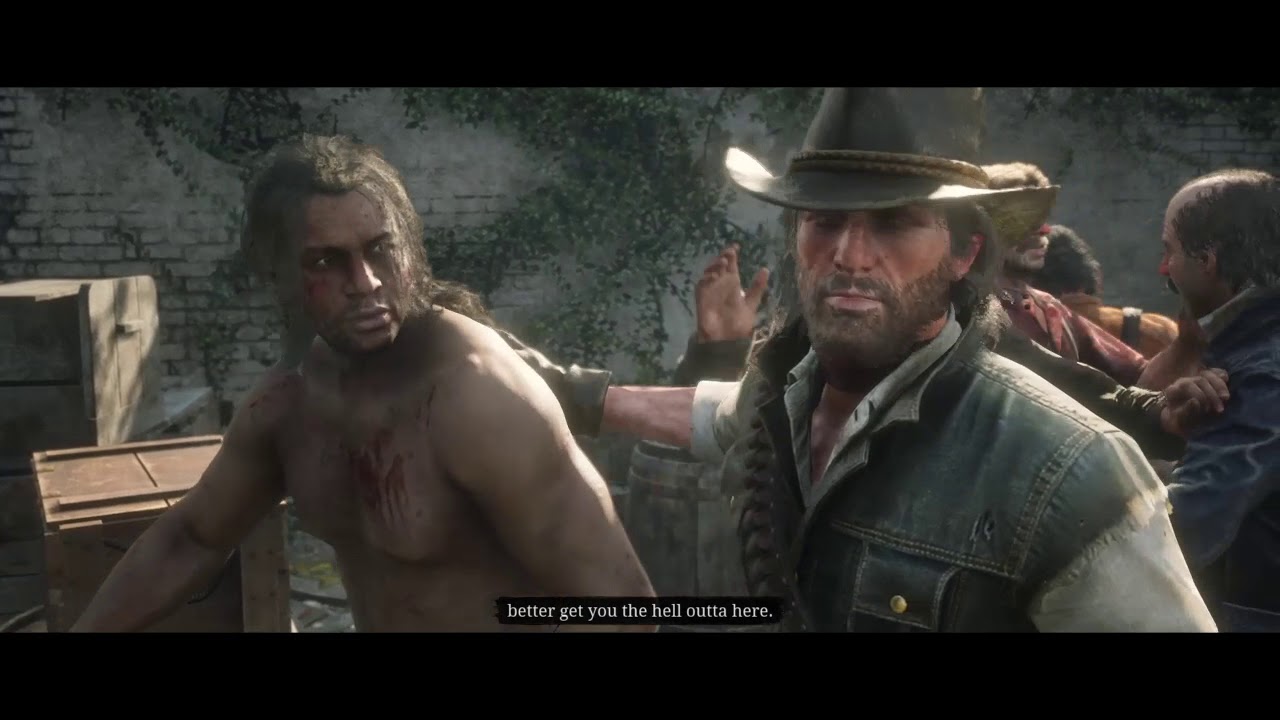 Red Dead Redemption 2 - Meeting Charles (Epilogue) - YouTube