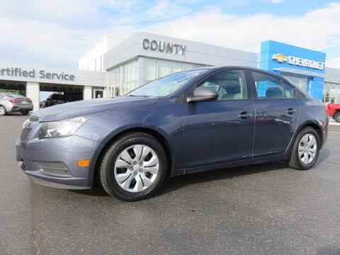 2014 Chevrolet Cruze LS Atlantis Blue Metallic - YouTube