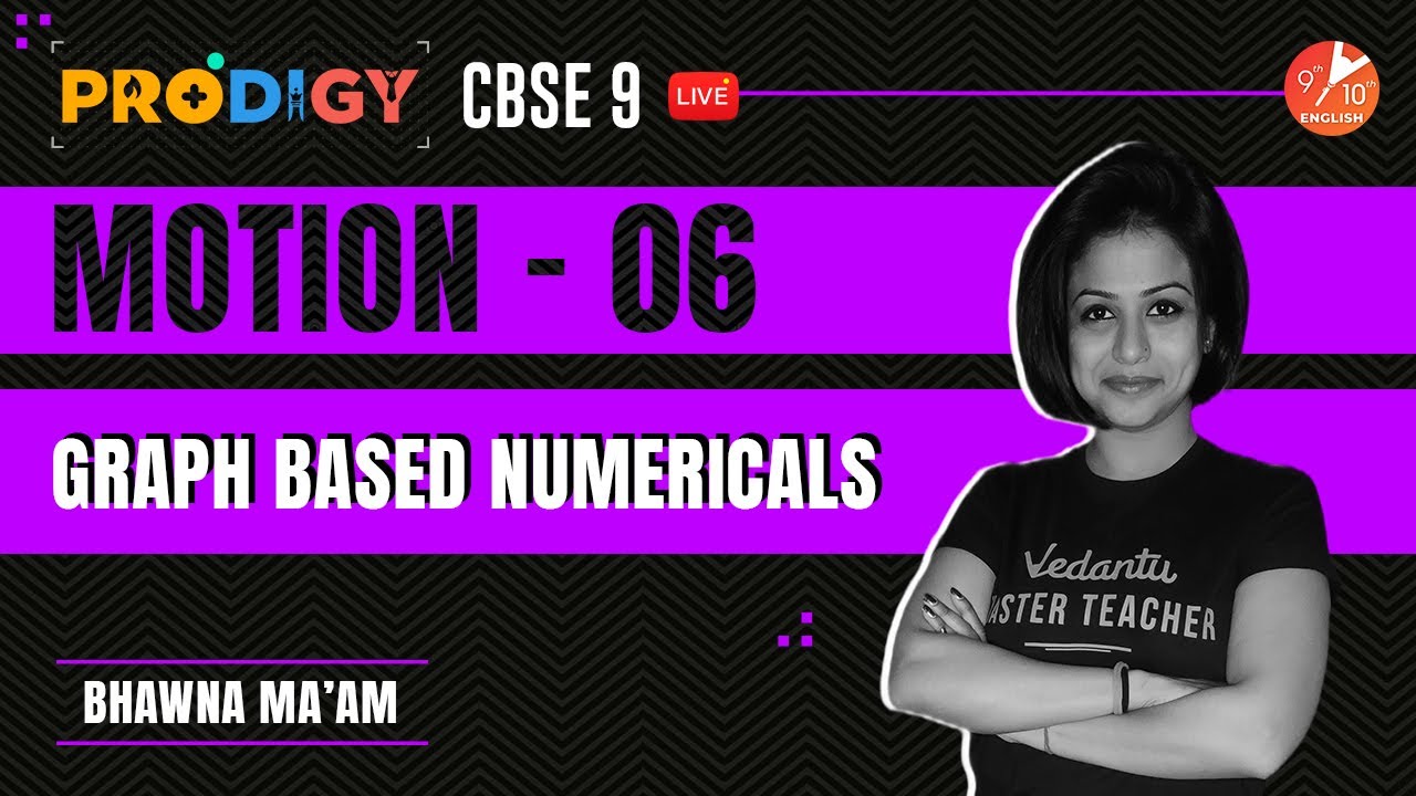 Motion L-6 | Graph-Based Numericals & Menti Quiz | Prodigy - CBSE 9 ...