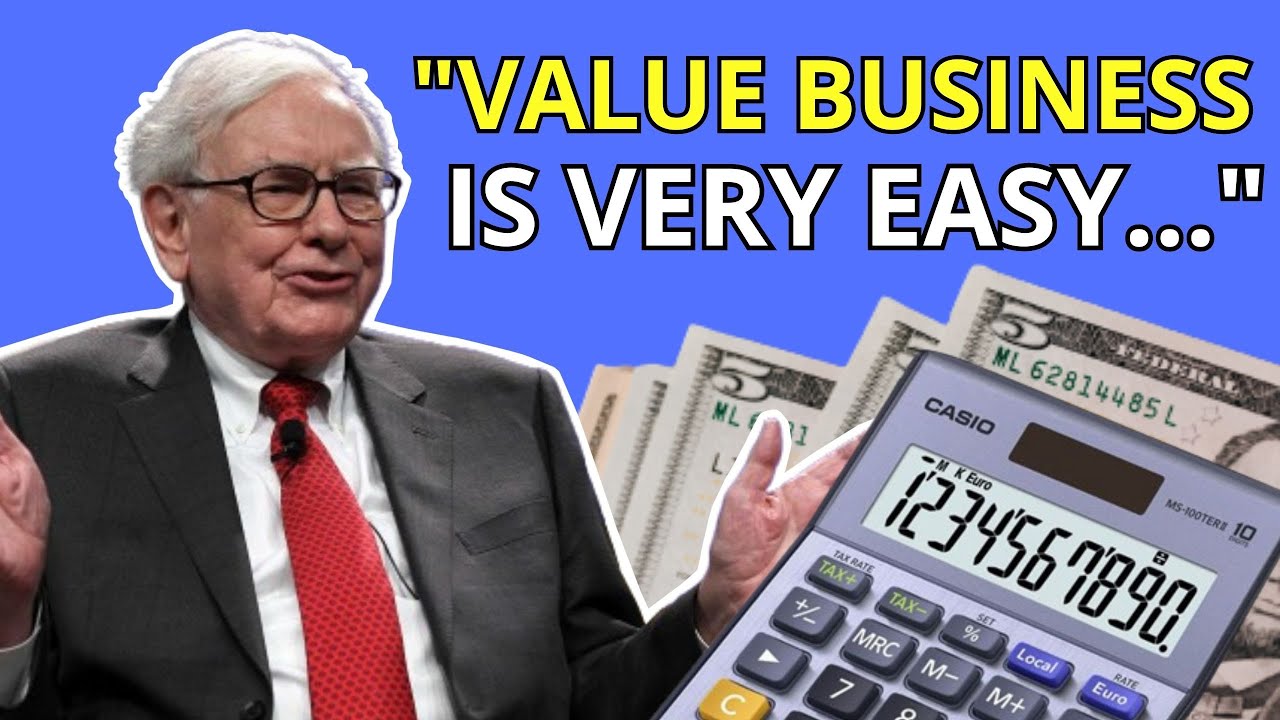 How To Calculate Easily Intrinsic Value - WARREN BUFFETT - YouTube