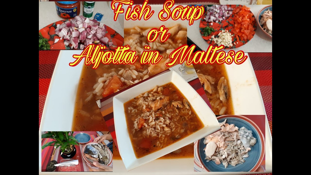 Fish Soup || Aljotta (Maltese Fish Soup) in Maltese Island - YouTube