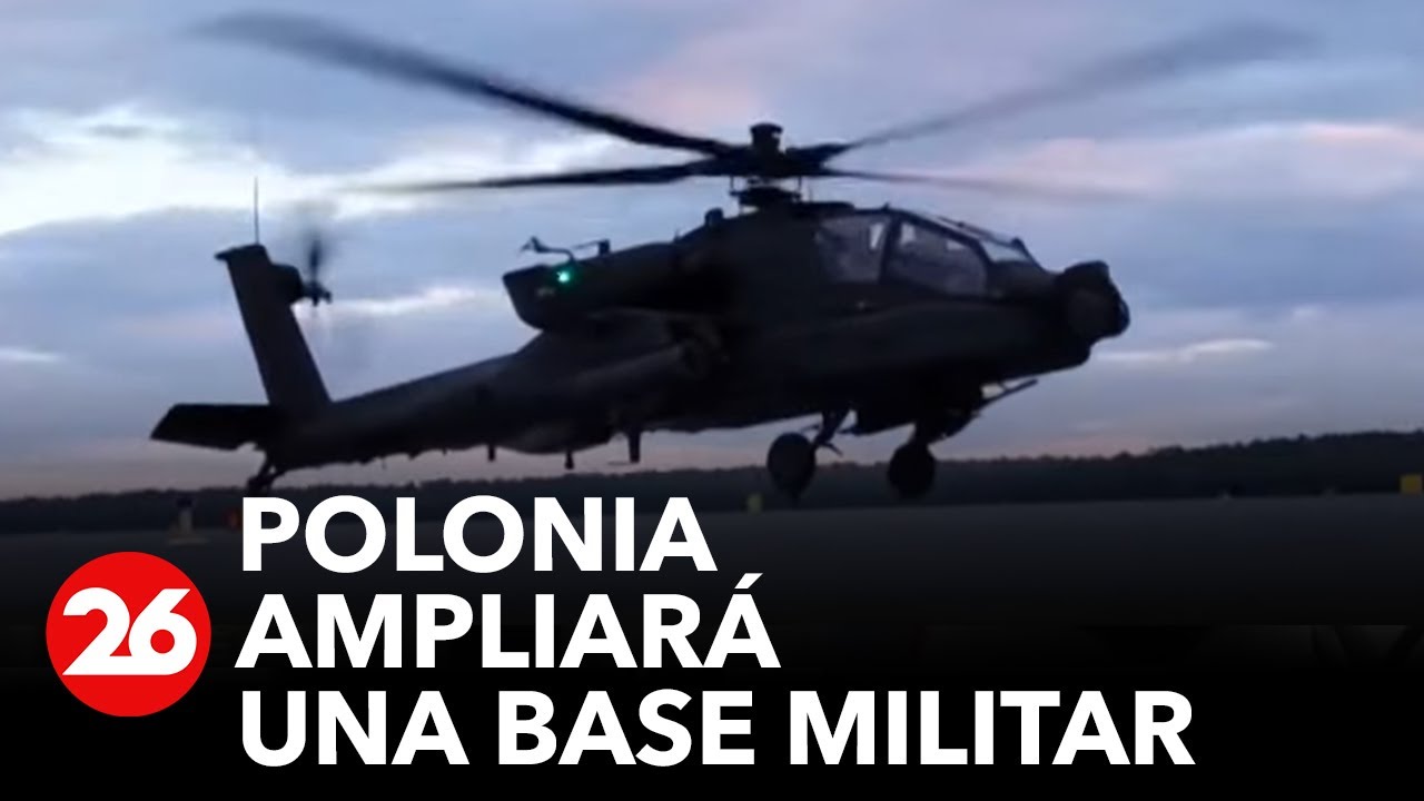 Polonia ampliará una base militar - YouTube