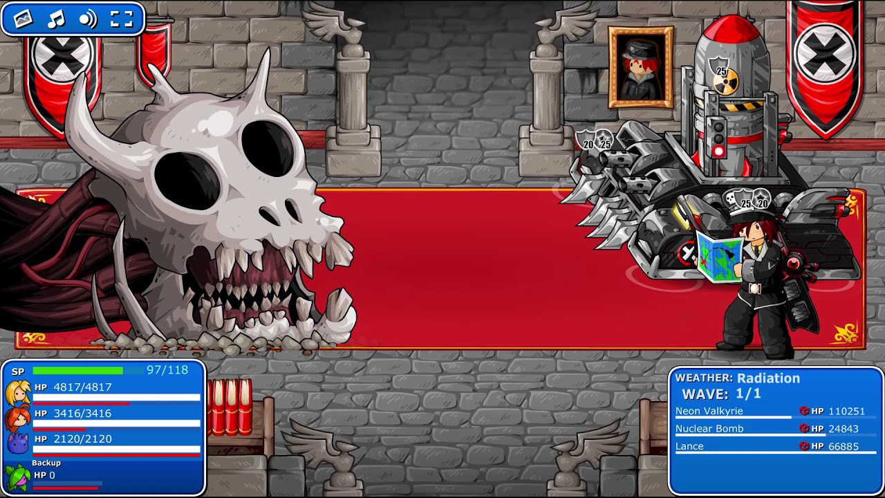 EBF5 V2: Lance & Neon Valkyrie Boss Battle [Epic Difficulty, Remix ...