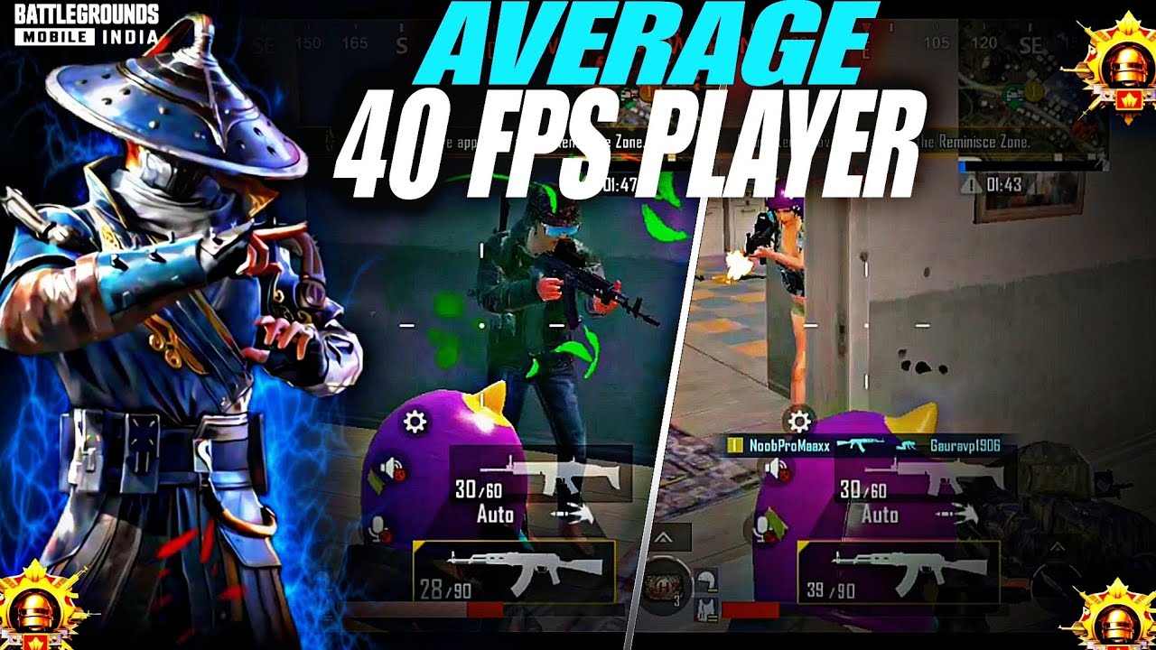 Average 40fps player | BGMI/PUBG | 3.8 Update - YouTube
