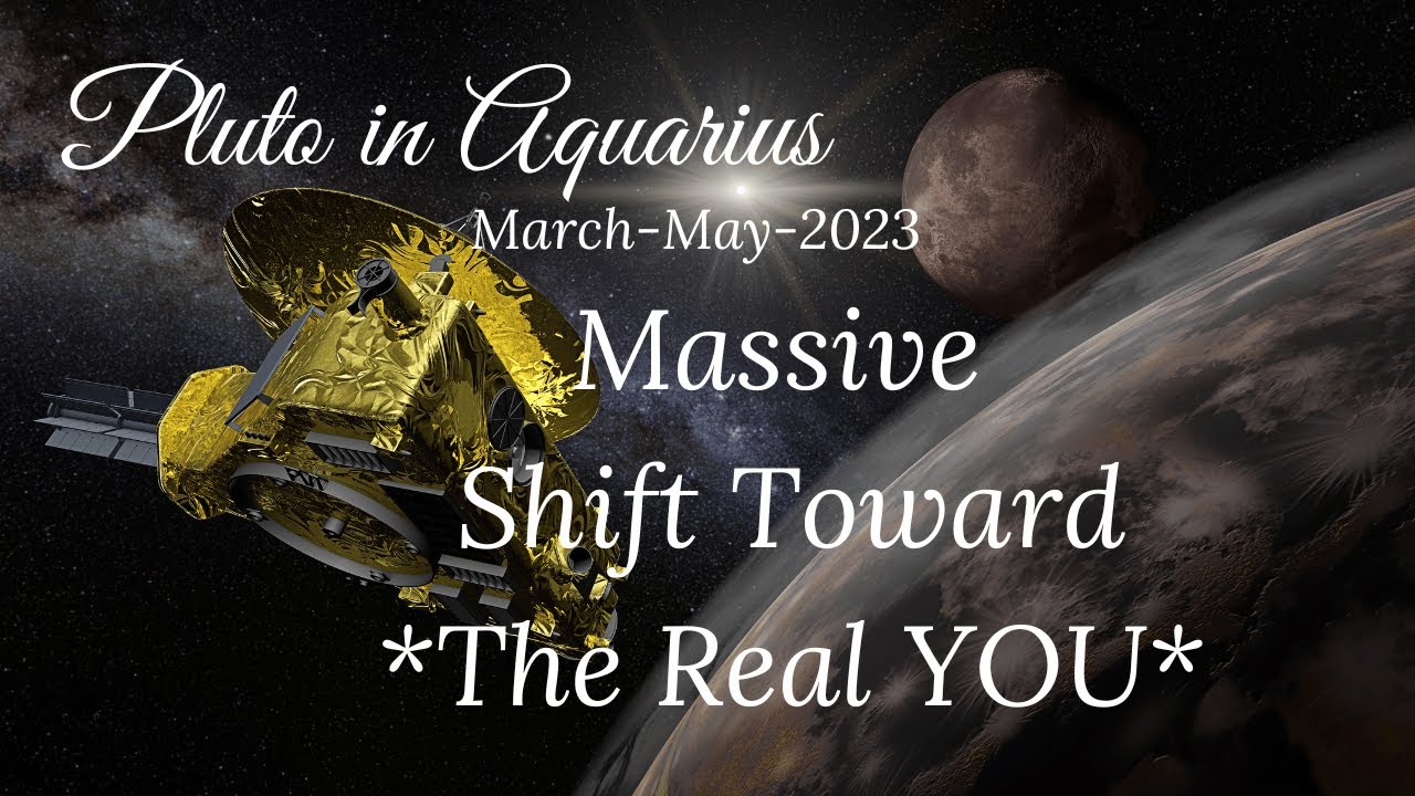 ALL SIGNS Energy Reading: Pluto moves into Aquarius March 2023 Age of Creative Expression - YouTube