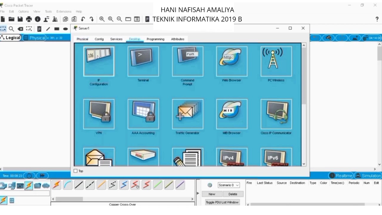 Static Routing Simulation - YouTube