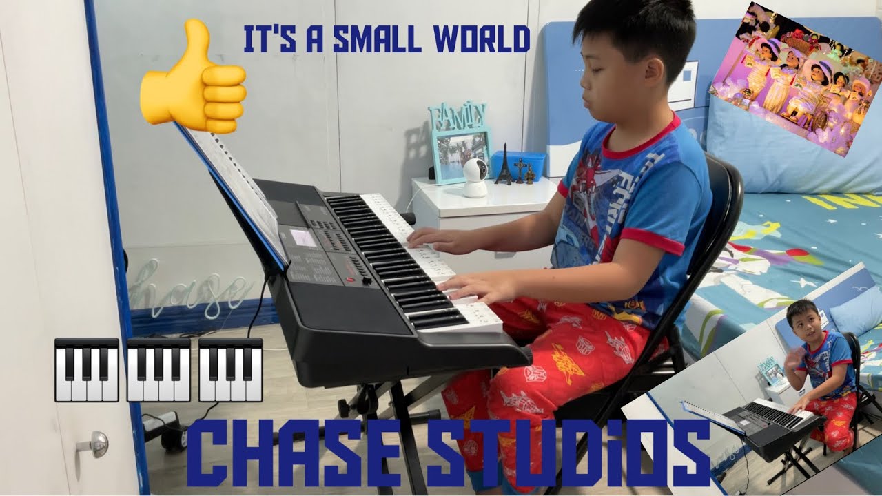 It's a Small World Keyboard 🎹🎹🎹 Cover By Chase Jayden - YouTube