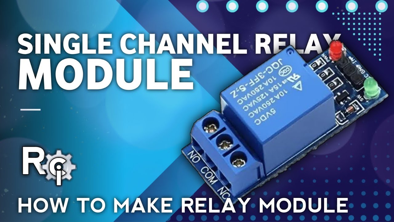 HOW TO MAKE SINGLE CHANNEL RELAY MODULE. || #relay #electronicsprojects ...