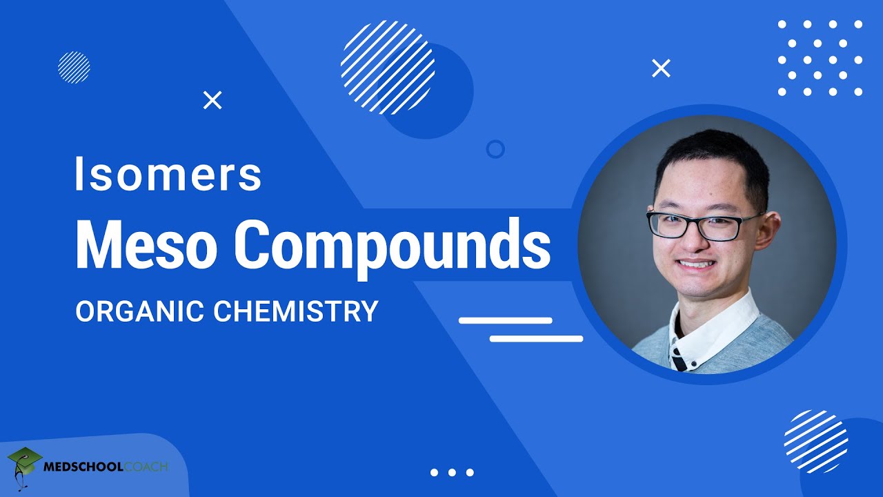 Isomers – Meso Compounds | MCAT Organic Chemistry Prep - YouTube