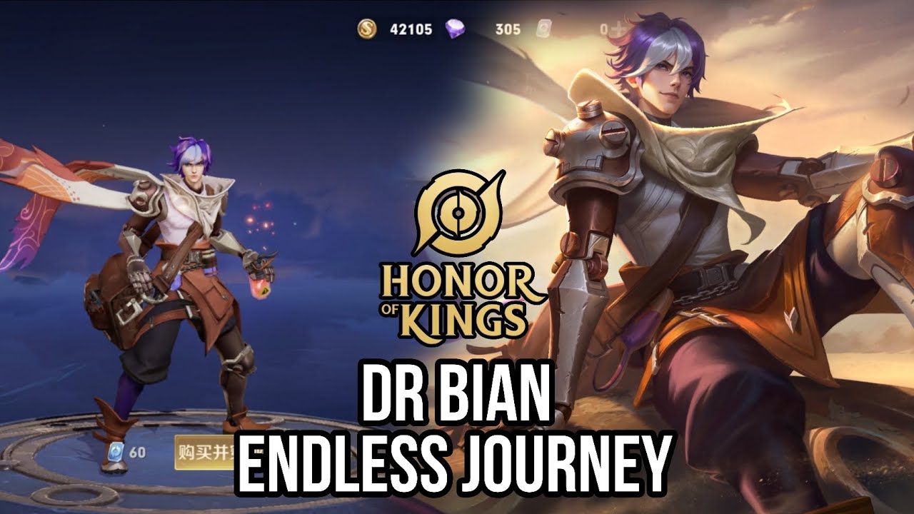 New Skin Dr Bian Endless Journey - Honor Of Kings - YouTube