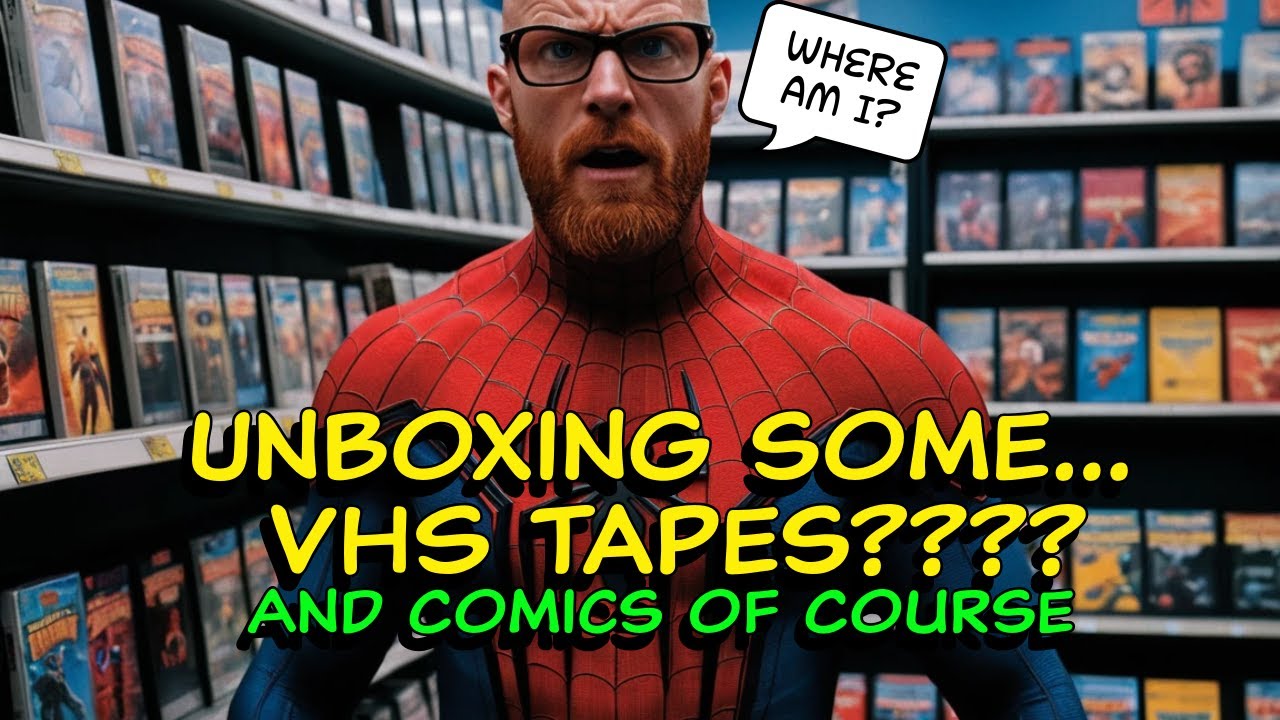 A Very Unique Unboxing with Comics and... VHS Tapes?!?!? - YouTube