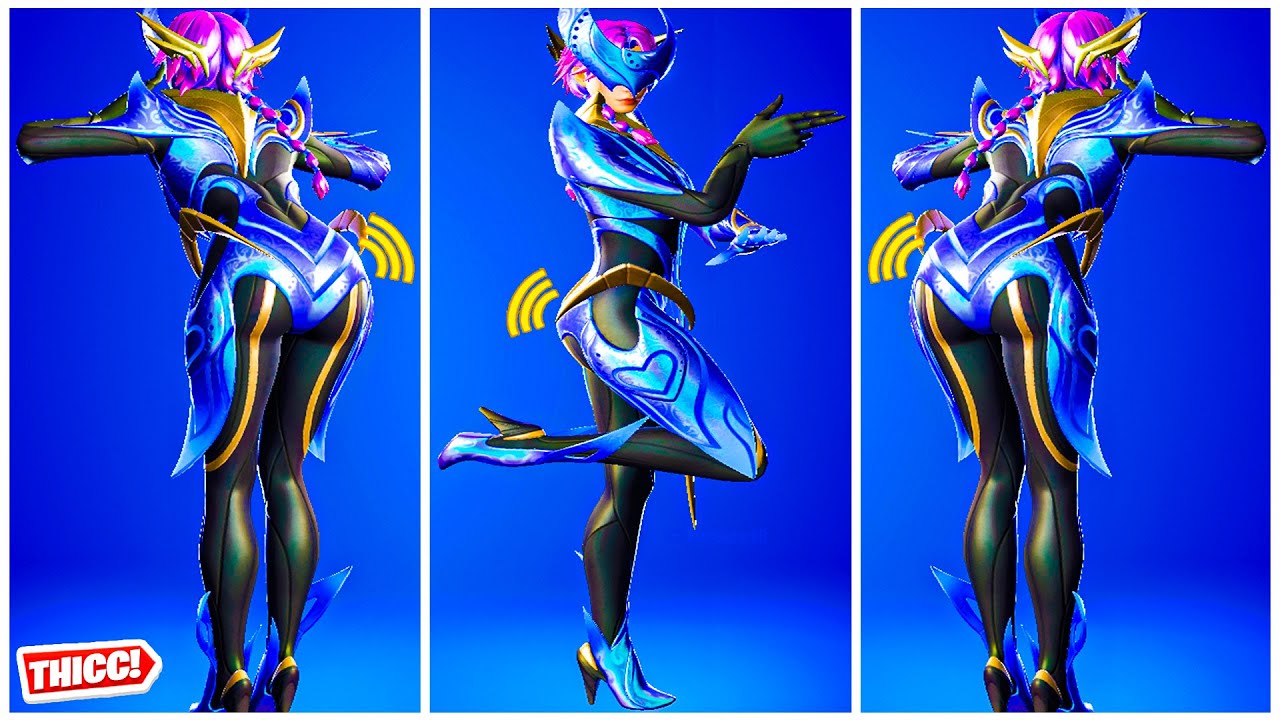 New Fortnite Selene Skin Showcase Thicc π Moonglow Style πbest Tiktok Emotes And Dances πππ₯