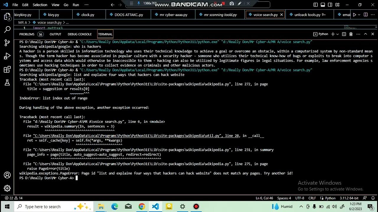 How Hackers create their own serching engine like google or chrome or Ai using python - YouTube