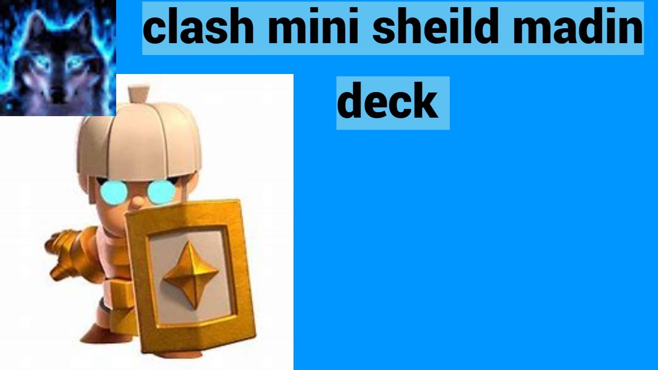 clash mini shield madden deck - YouTube