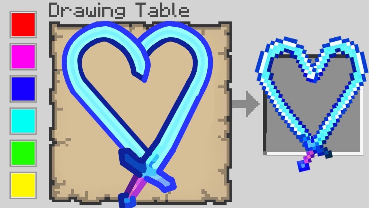 Minecraft but You Can Draw Anything... - YouTube