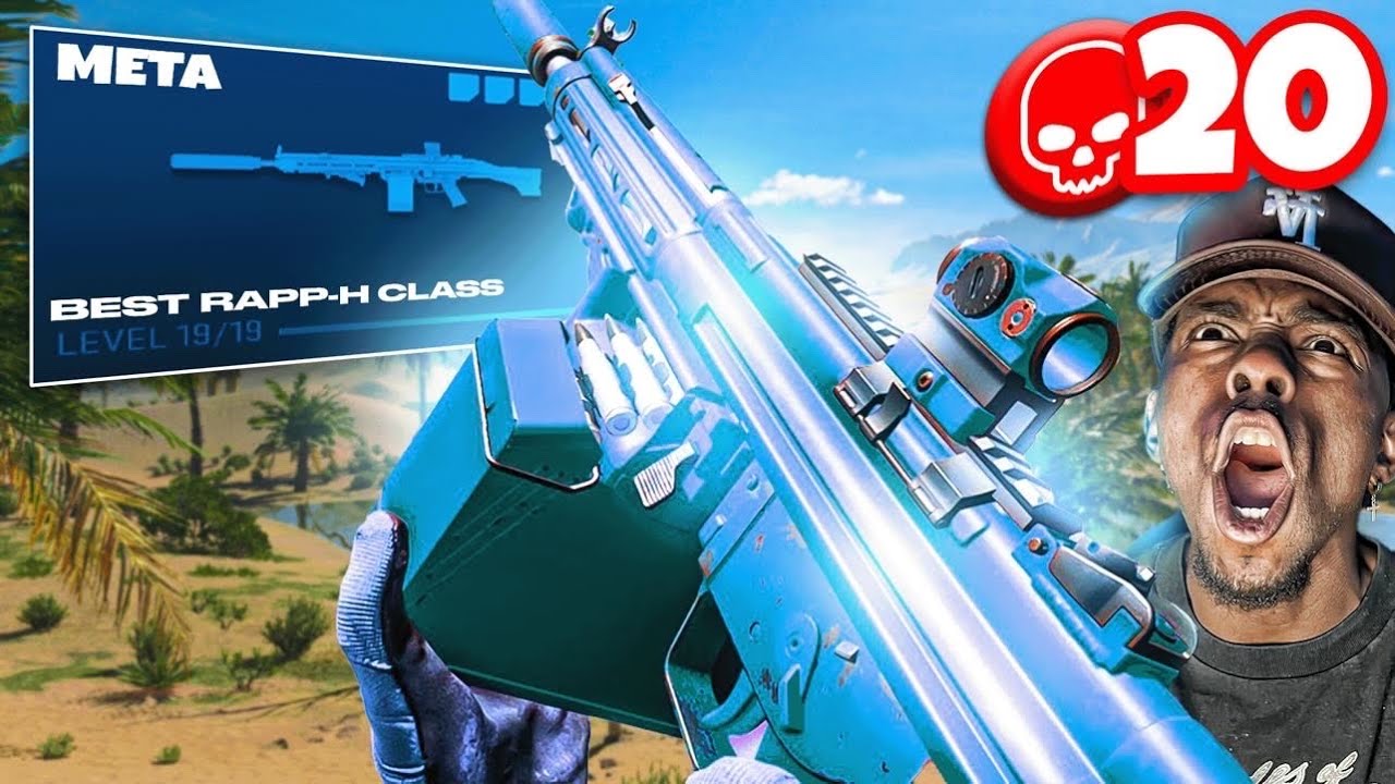 I DID WHAT WITH THE RAPP-H LMG ON WARZONE?! - YouTube