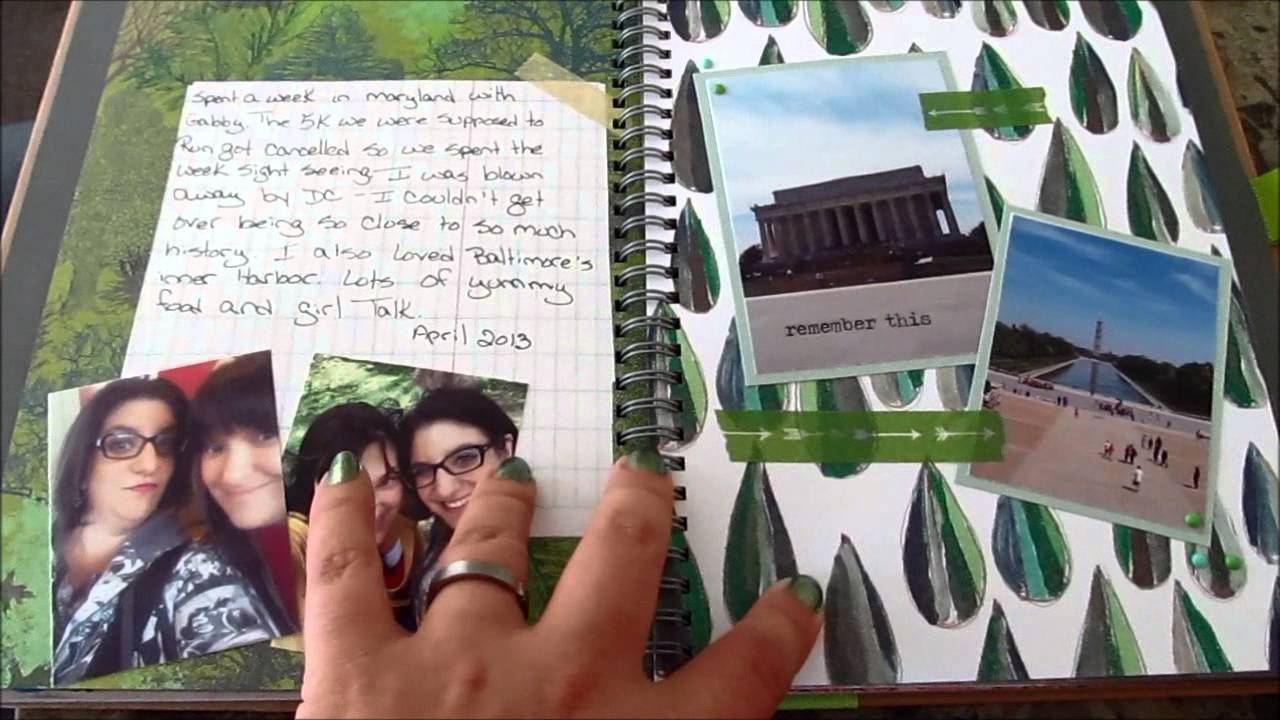 Scrapper on the Street Presents the 365 Smash Book Project! - YouTube