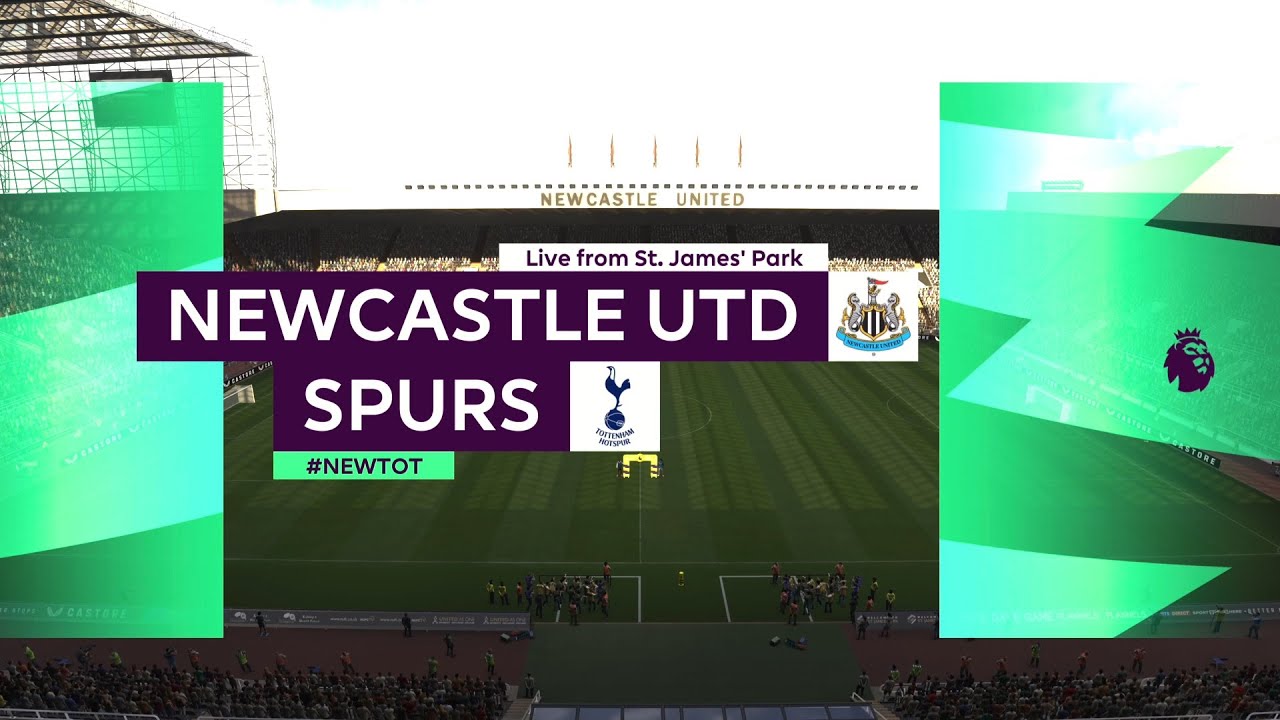 EPL 8R 뉴캐슬 VS 토트넘 FIFA22(PS5) 미리보기 - YouTube