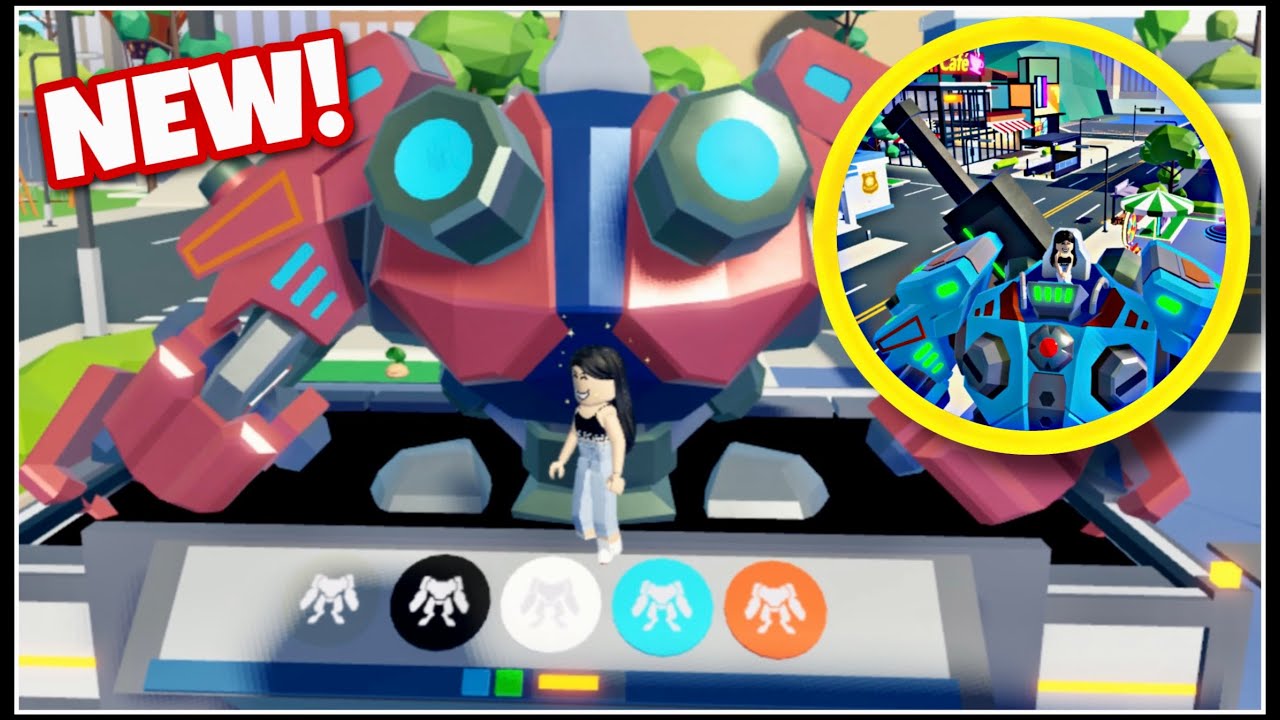 AWESOME *ROBOT UPDATE *IN LIVETOPIA ROBLOX - YouTube