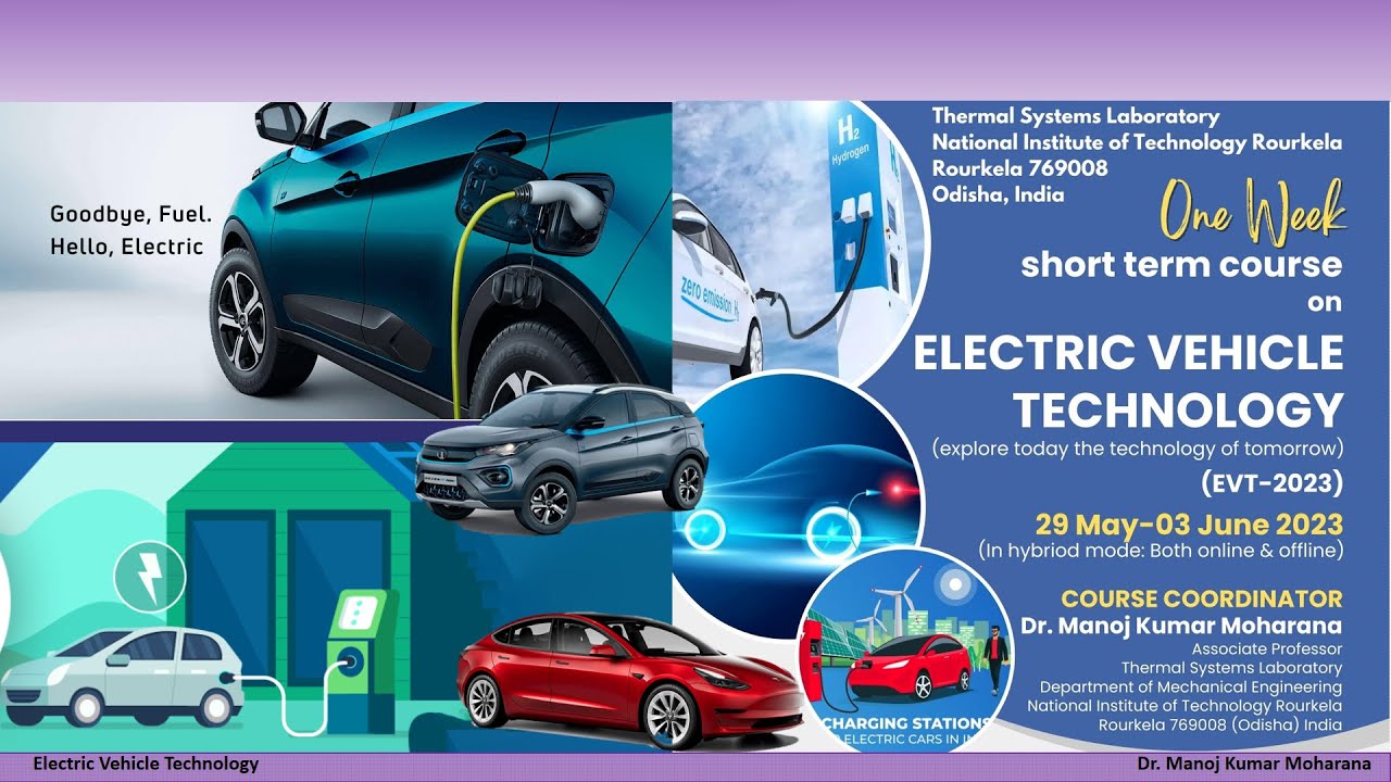 Electric Vehicle Technology: One week short term course - YouTube