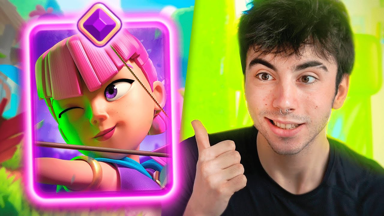 LA ARQUERA EVOLUCIONADA ROMPERA CLASH ROYALE💀 - YouTube