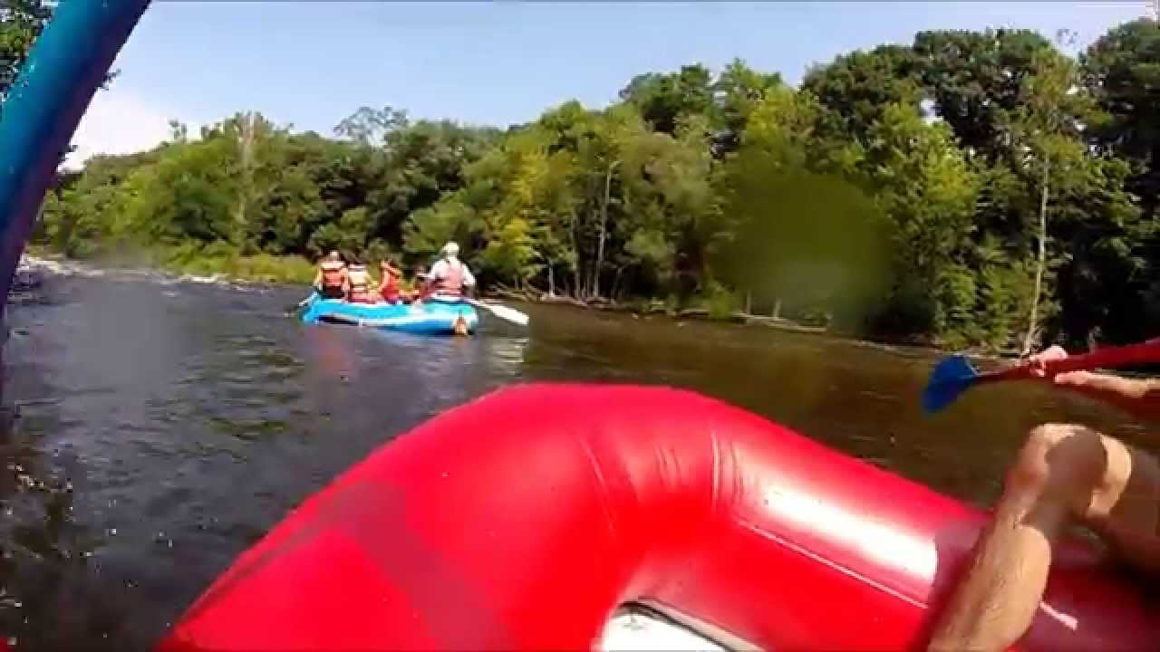 Rafting Salmon river 8 3 14 - YouTube