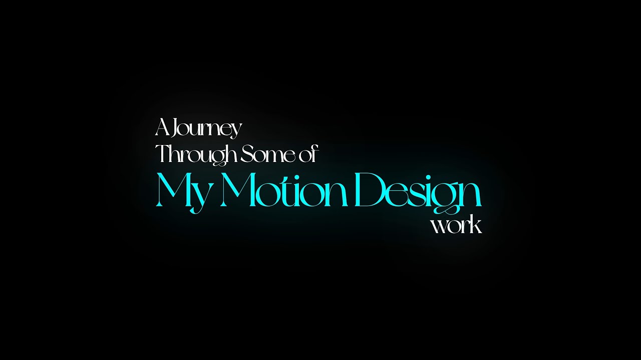 Motion Graphics Showreel | Visual Stories in Motion - YouTube