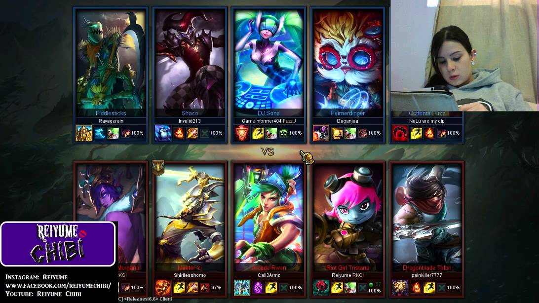 Reiyume Chibi Gamer Girl: RAGE DAY! Playing League of Legends Of COURSE ...