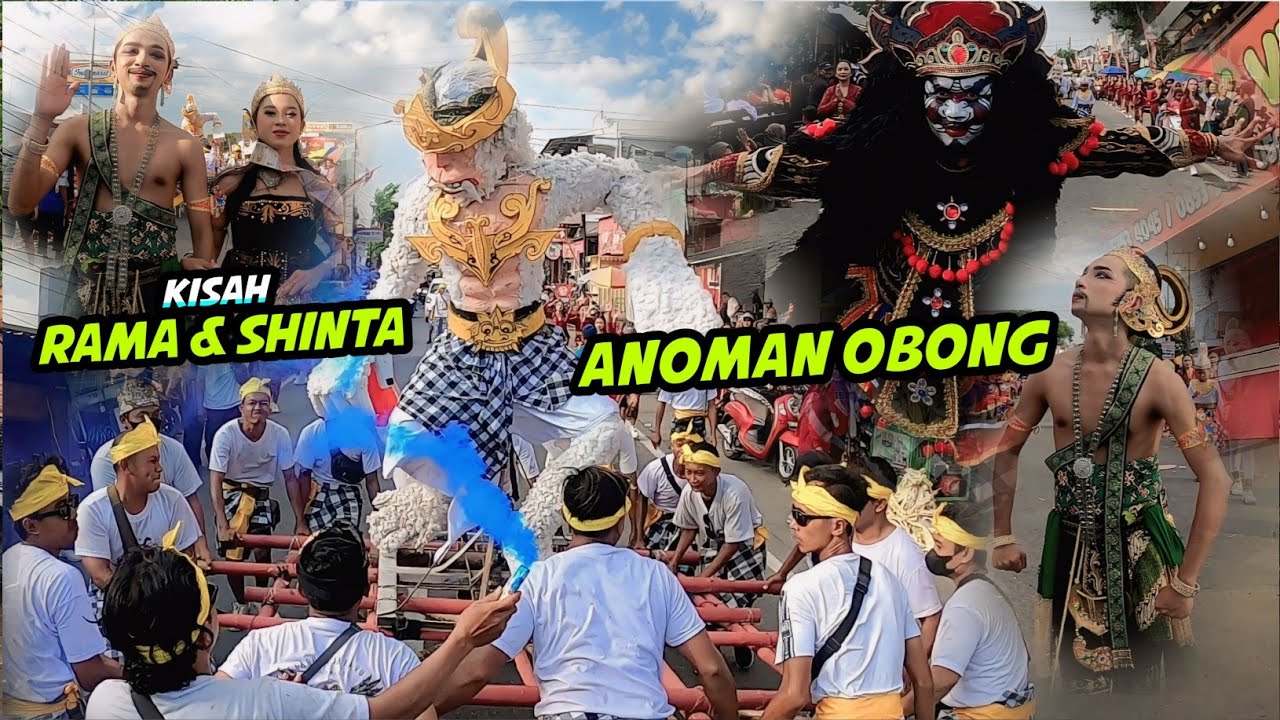 JUARA 1👌KISAH RAMA DAN SHINTA‼️ANOMAN OBONG KARNAVAL JENGGAWAH JEMBER ...