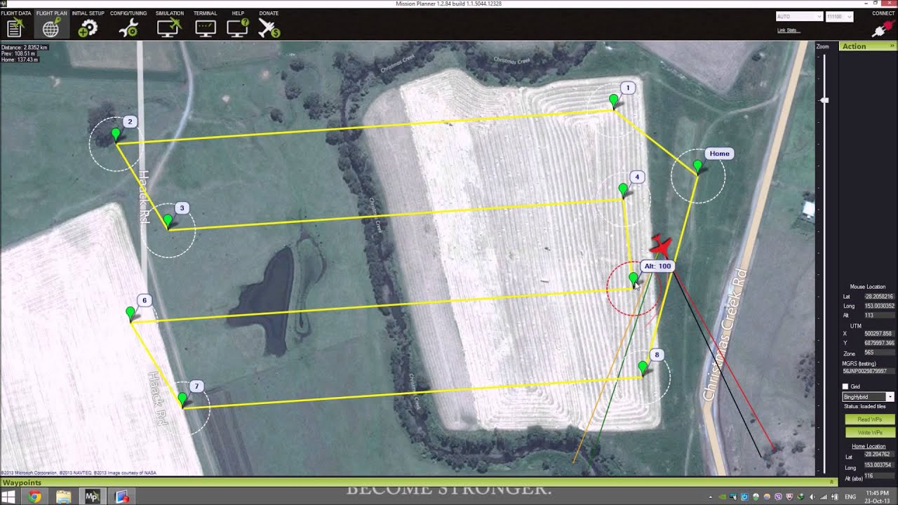 Demonstration Flight log - YouTube