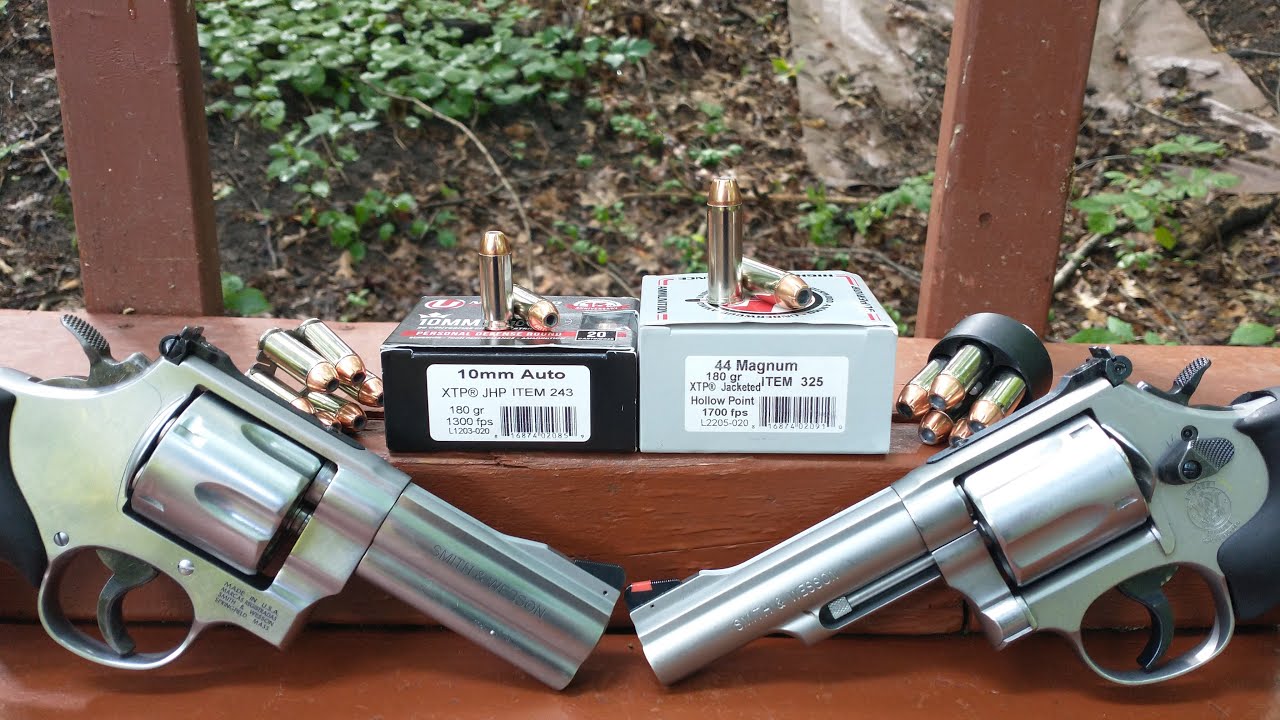 🤯10mm Rivals .44 Magnum in Revolvers?? - Underwood 180 gr XTP - YouTube