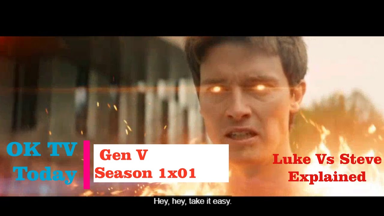 Gen V: Luke Vs The Incredible Steve Fight Scene - Full Battle Scene ...