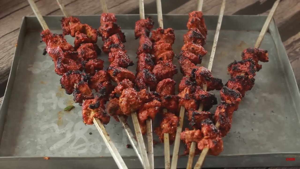 BBQ Seekh Boti | Beef Boti Recipe By StreetFood PK - YouTube