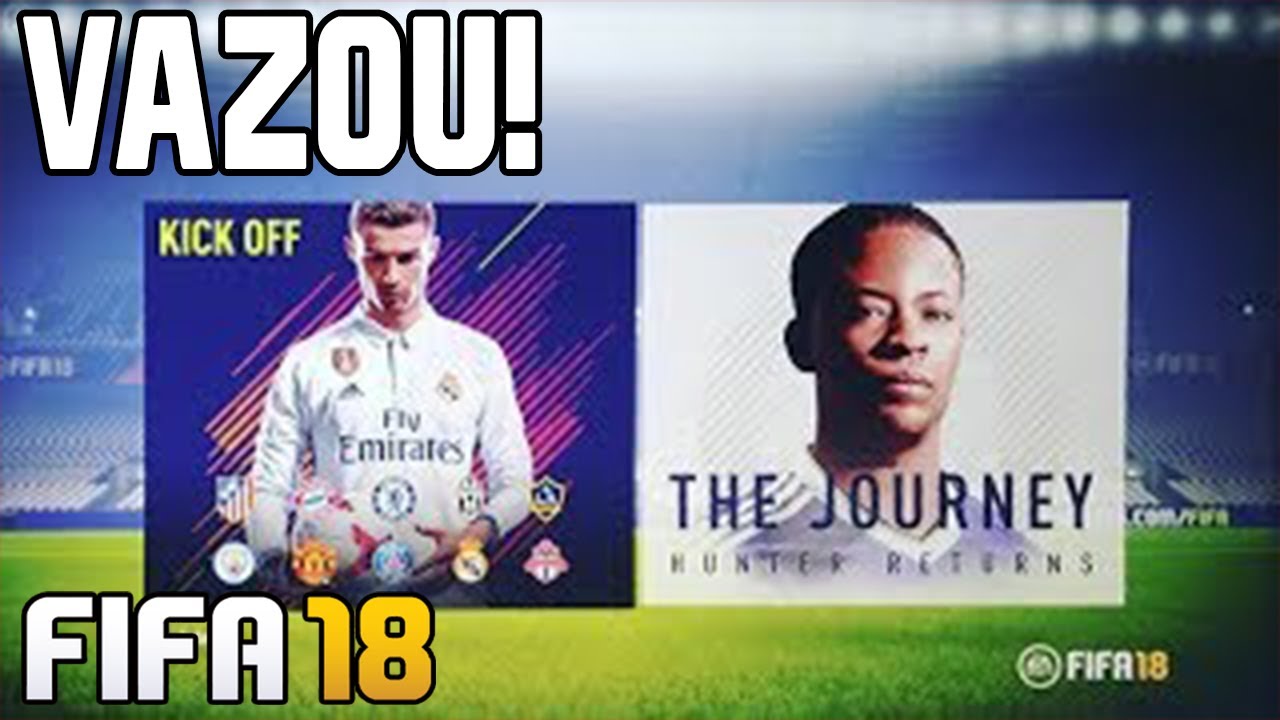🎮 FIFA 18 - VAZARAM UMA IMAGEM do MENU OFICIAL DO JOGO! 😯 By LéoGamer ...