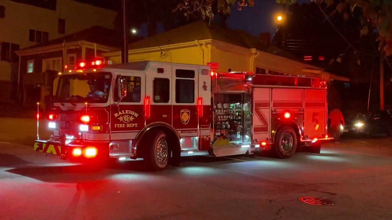 11/1/21 - Raleigh FD - Engine 5 - YouTube