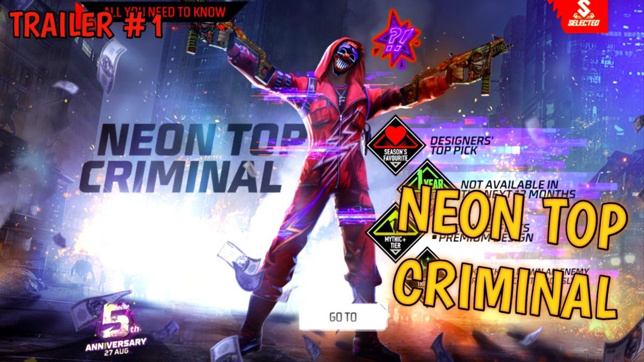 RED CRIMINAL IS BACK | TOP NEON CRIMINAL | Trailer #1| #redcriminal # ...
