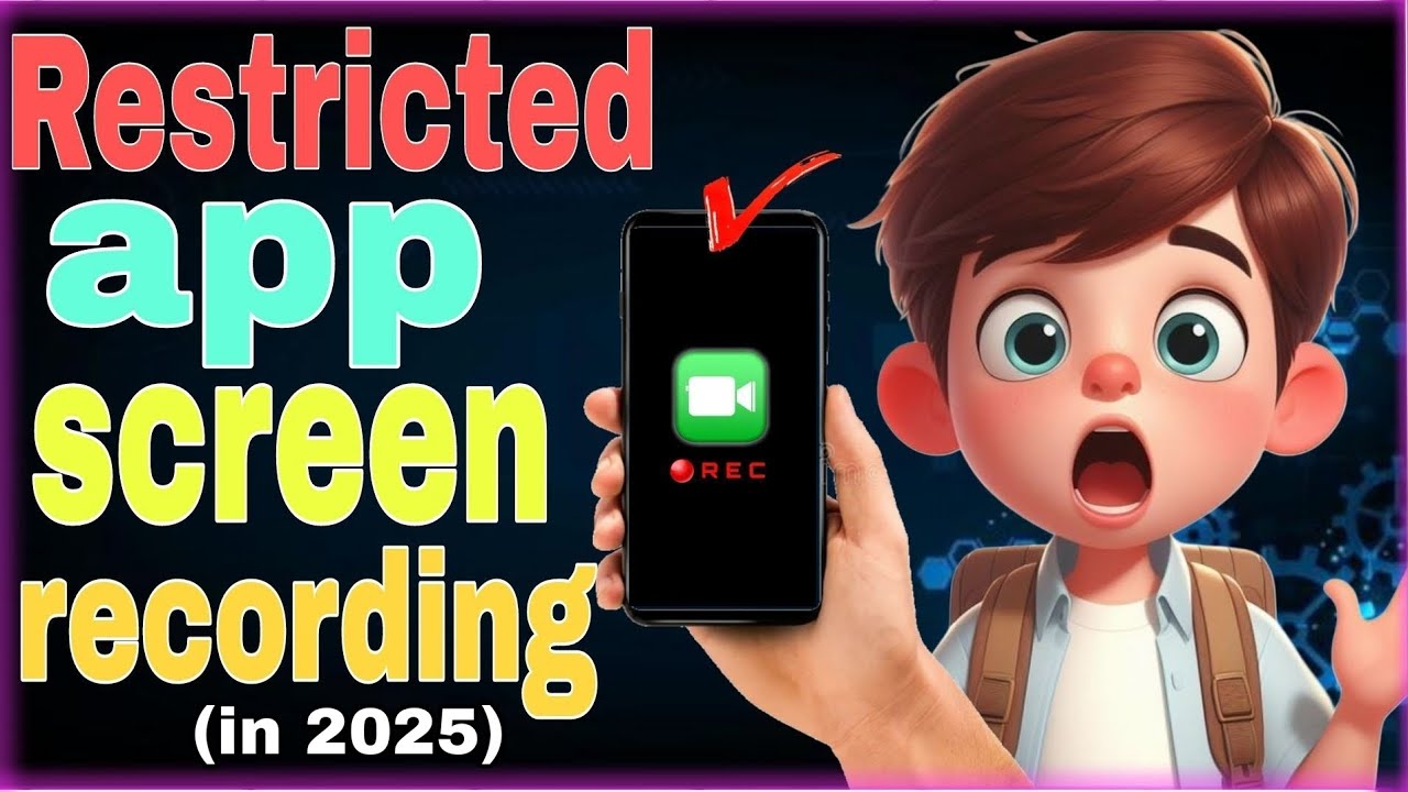 How to record screen in restricted app without any extra app ...
