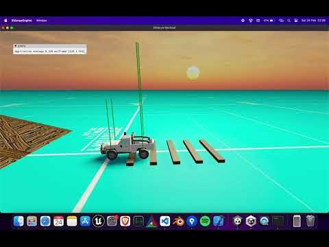 Vehicle Physics in Custom C++ Physics + Rendering Engine - YouTube