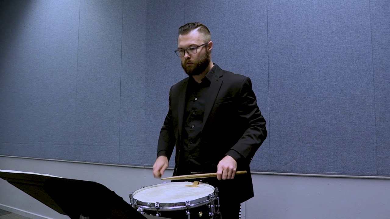 2019 - 2020 Florida All-State Snare Drum Etude - CONCERT BAND - YouTube