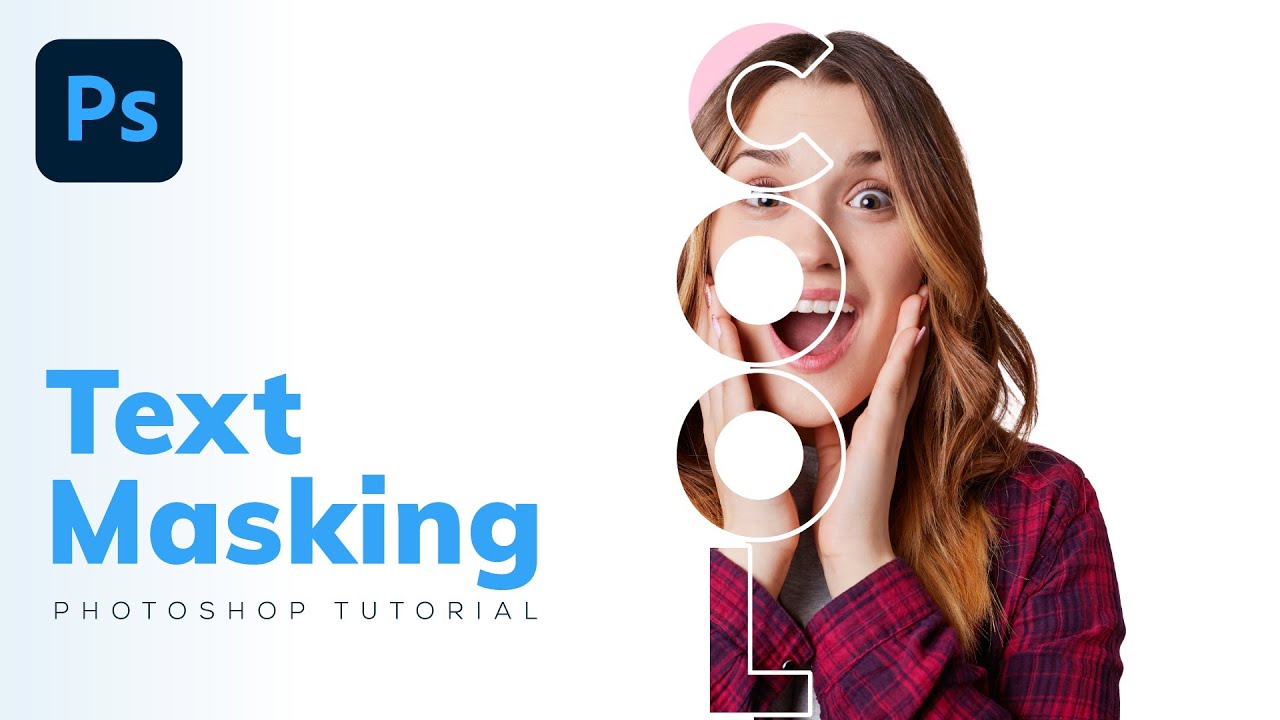 Photoshop Tutorial Text Masking Effect Typography Youtube
