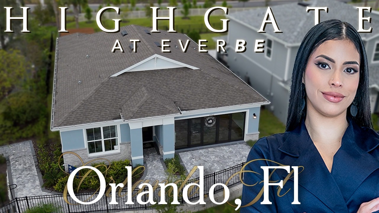 Tour the Luxurious Highgate Plan at EverBe, Florida | Stunning New Home ...