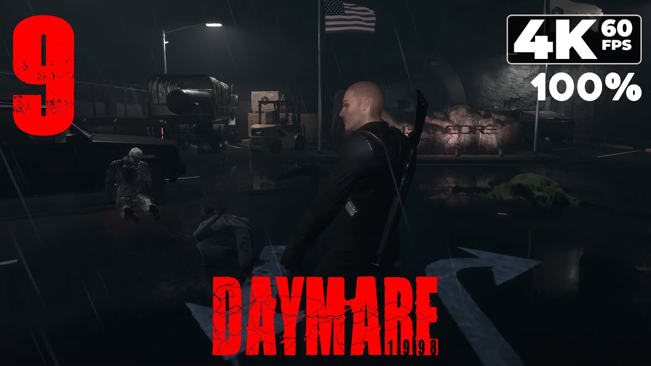 Daymare: 1998 (PC) - 4K60 Walkthrough (100%) Part 9 - Chapter 3: Folie ...